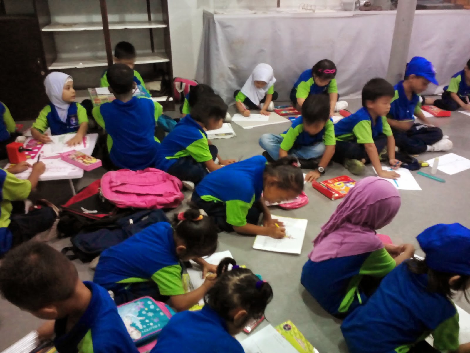 EX RAHMAT MUSEUM: Colouring contest at X KD RAHMAT from Tadika ...